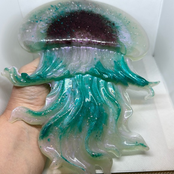 Handmade | Art | Handcrafted Jellyfish Art Sculpture | Poshmark